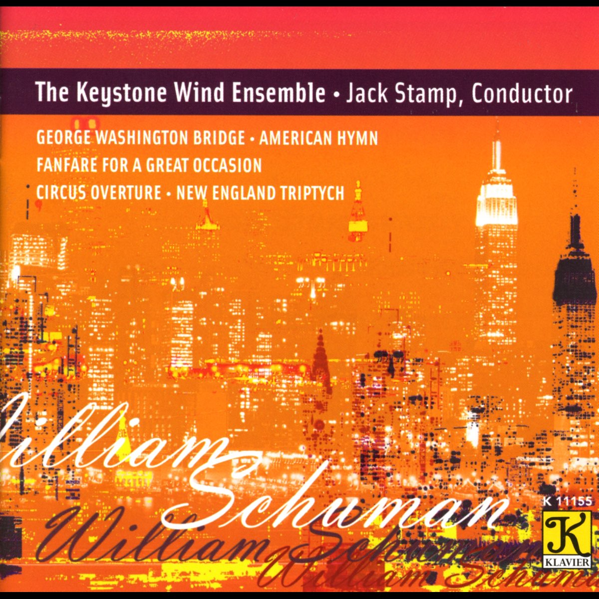 ‎Schuman: George Washington Bridge - Prelude for a Great Occasion - New ...