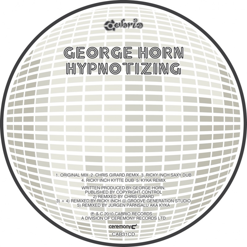 Hypnotizing (Ricky Inch Saxy Dub) - George Horn: Song Lyrics, Music ...