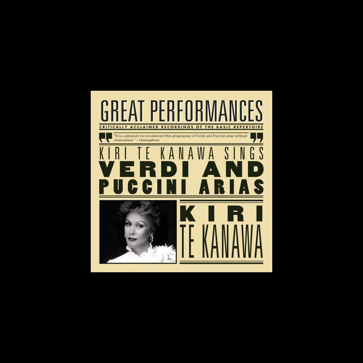 ‎Kiri Te Kanawa Sings Puccini and Verdi - Album by Dame Kiri Te Kanawa ...