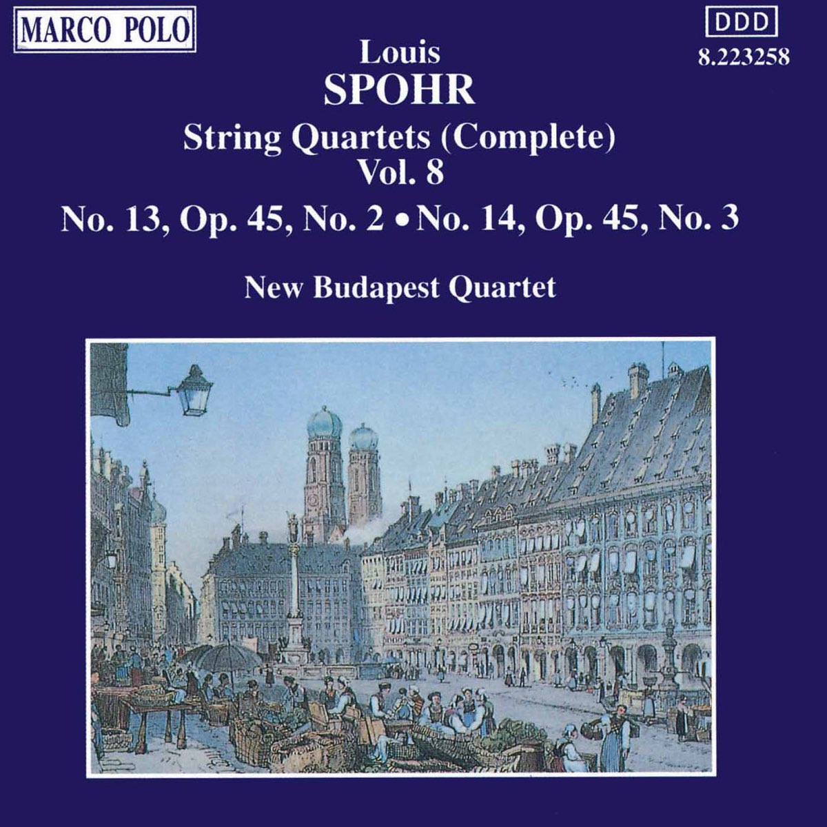‎Spohr: String Quartets Vol. 8 - New Budapest Quartetのアルバム - Apple Music