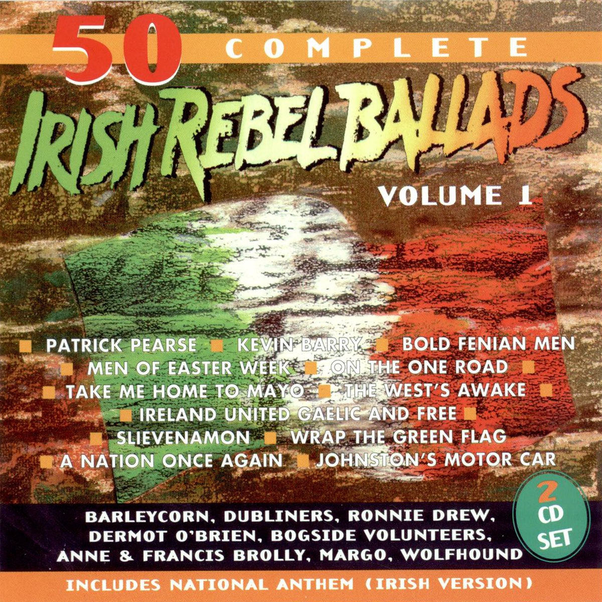‎50 Best Irish Rebel Ballads - Volume 1 - Album by Various Artists ...