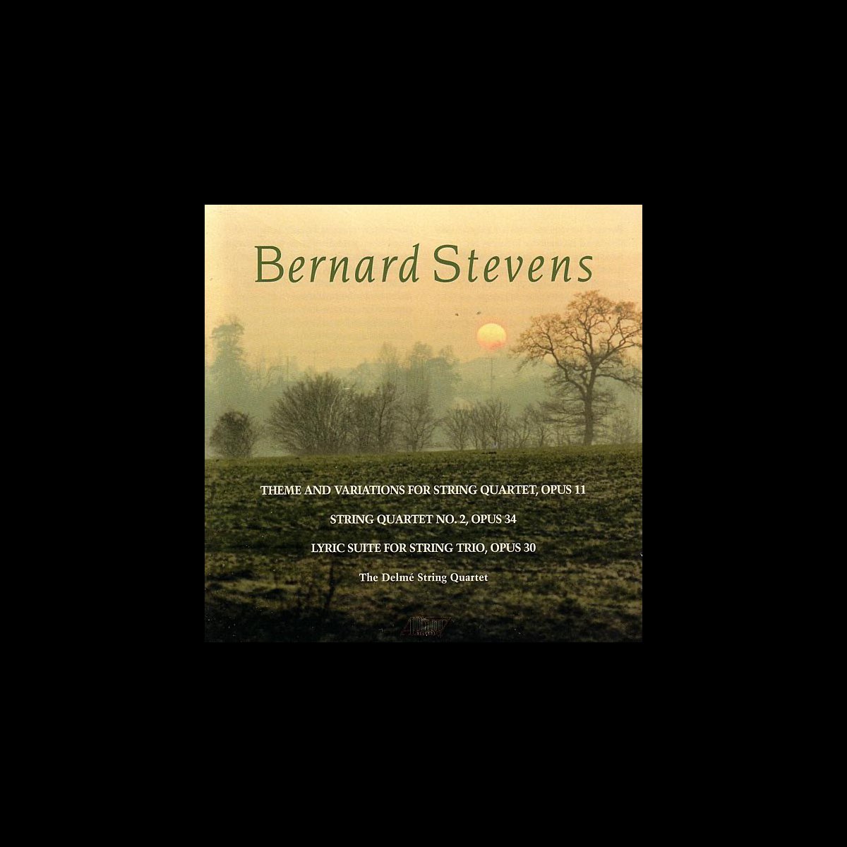 ‎Bernard Stevens: Theme and Variations for String Quartet Op. 11 ...
