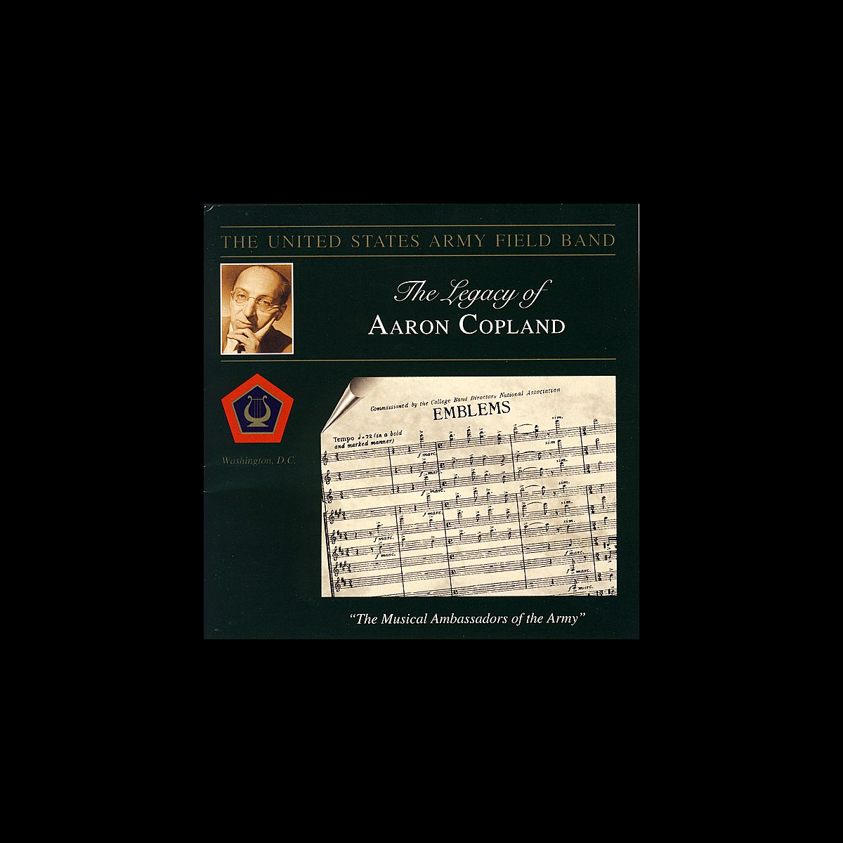 ‎The Legacy of Aaron Copland: Emblems - Album by US Army Field Band ...