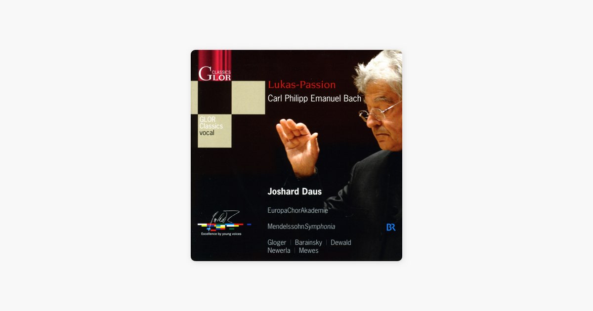 ‎St. Luke Passion, H. 784: Aria: Wenn Sich Zu Jener Seligkeit (Bass) by ...