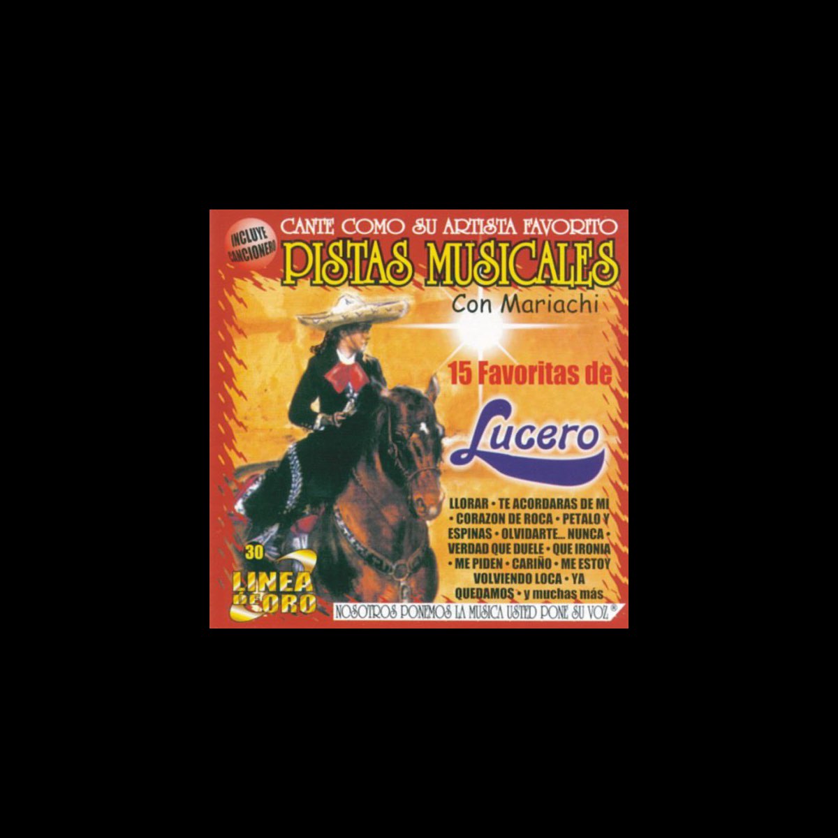 15 Favoritas de Lucero - Con Mariachi (Pistas Musicales)” álbum de ...