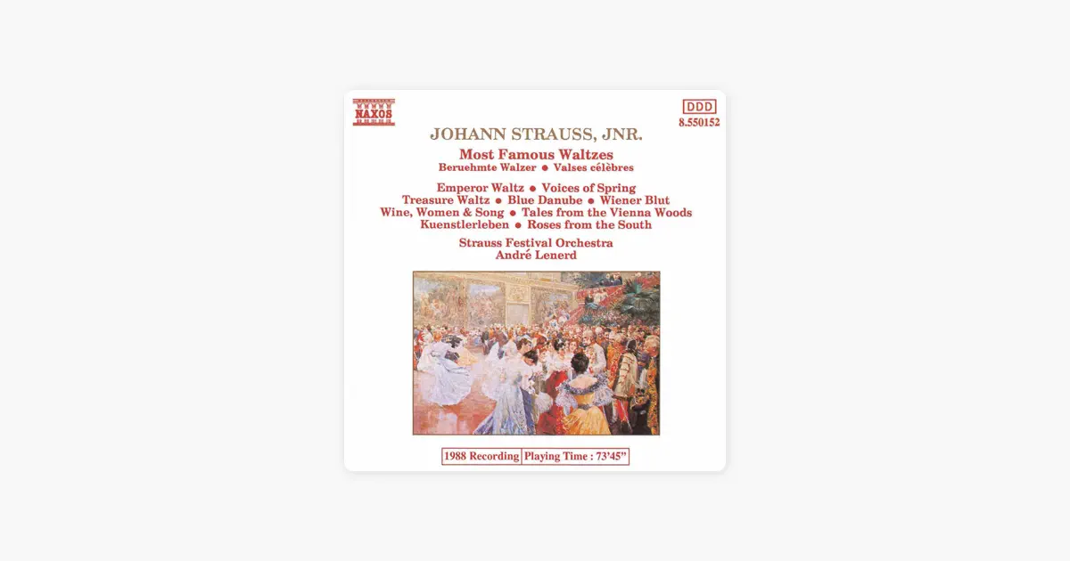 ‎Strauss II: Most Famous Waltzes by Strauss Festival Orchestra - Apple ...