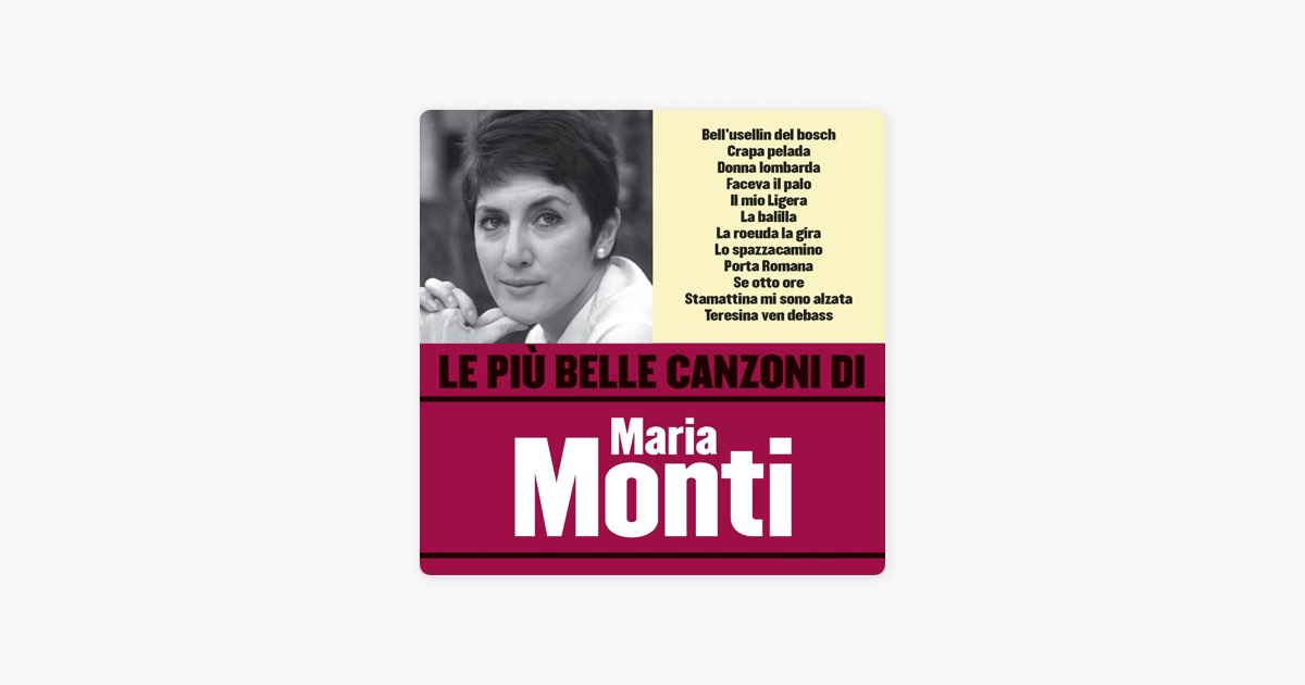 ‎Porta Romana - Maria Monti의 노래 - Apple Music