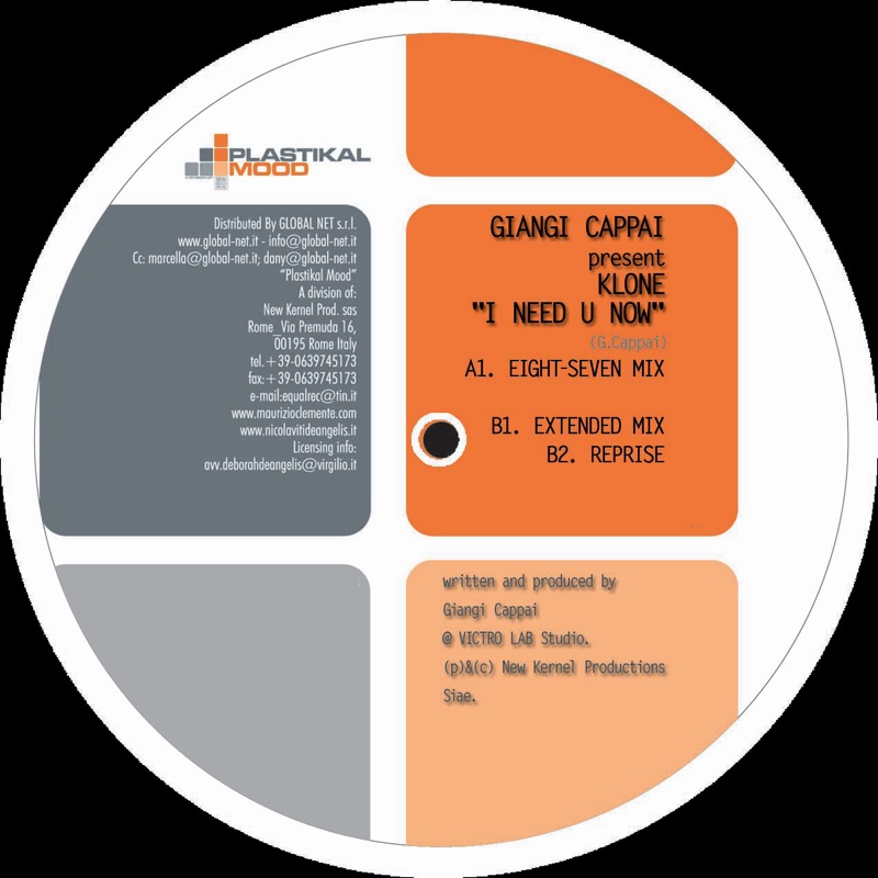 I Need U Now (Eight-seven mix) - Giangi Cappai: Song Lyrics, Music ...