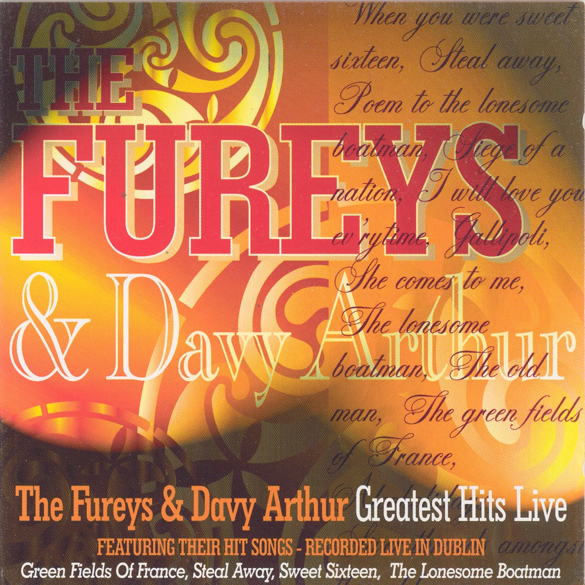 ‎Greatest Hits Live - Album by The Fureys And Davey Arthur - Apple Music
