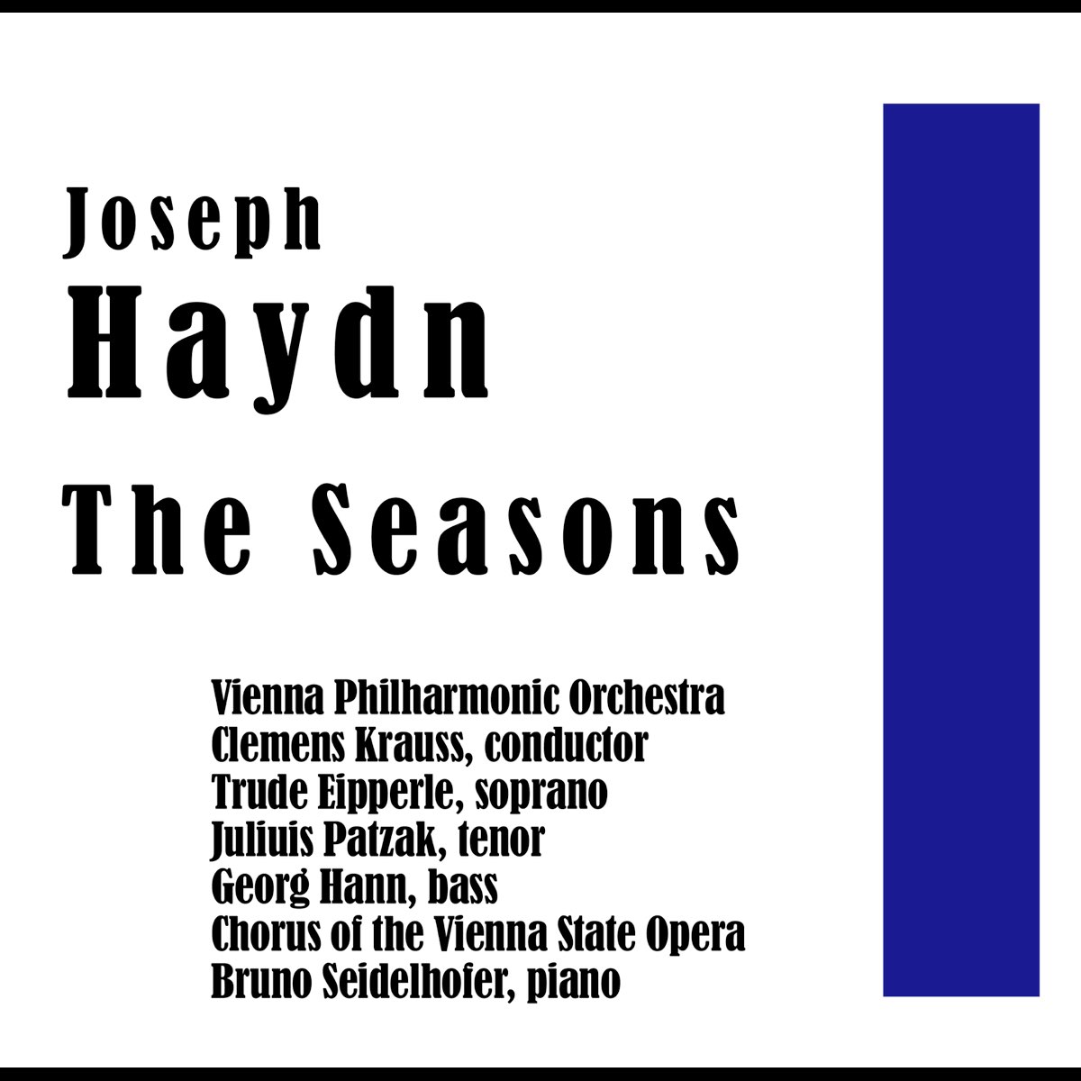 ‎Haydn: The Seasons - Album by Clemens Krauss, Bruno Seidelhofer ...
