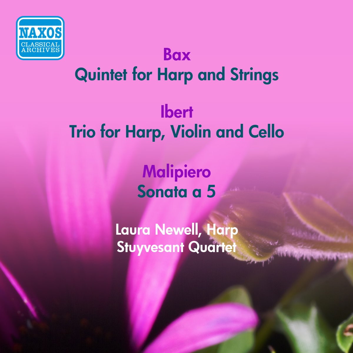 ‎Bax, A.: Quintet for Harp and Strings - Ibert, J.: Trio - Malipiero, G ...