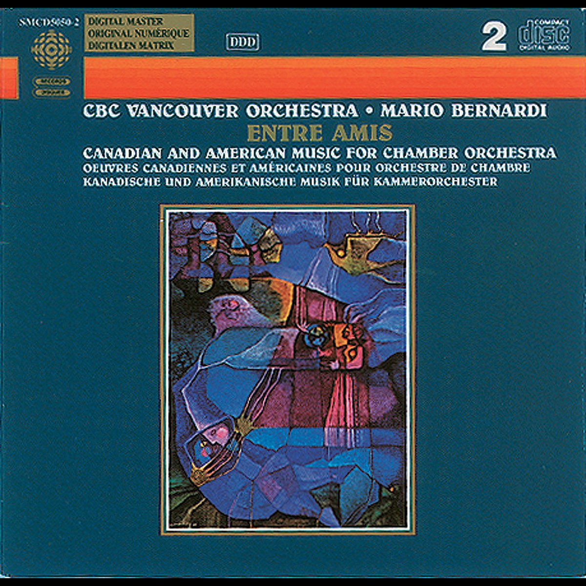 Entre Amis - Canadian and American Music for Chamber Orchestra》- Mario ...