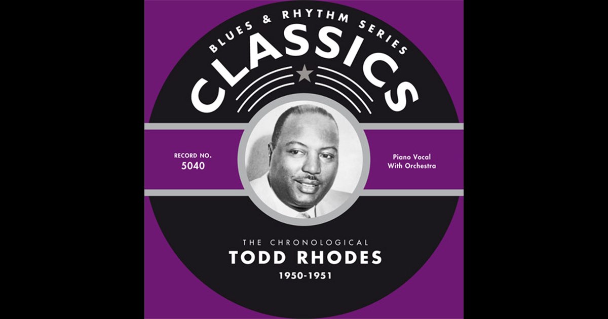 ‎1950-1951 - Album by Todd Rhodes - Apple Music