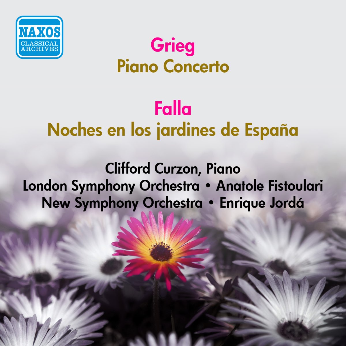 Grieg, E.: Piano Concerto - Falla, M.: Noches En Los Jardines De Espana ...