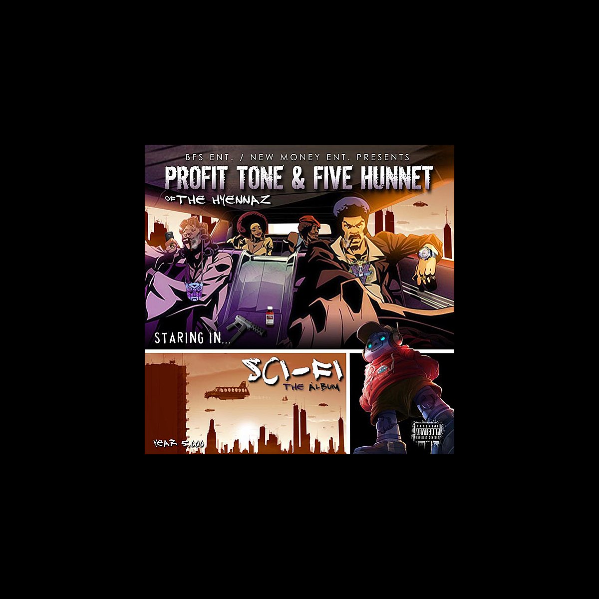 ‎Sci-Fi the Album - Album by Profit Tone & Five-Hunnet - Apple Music