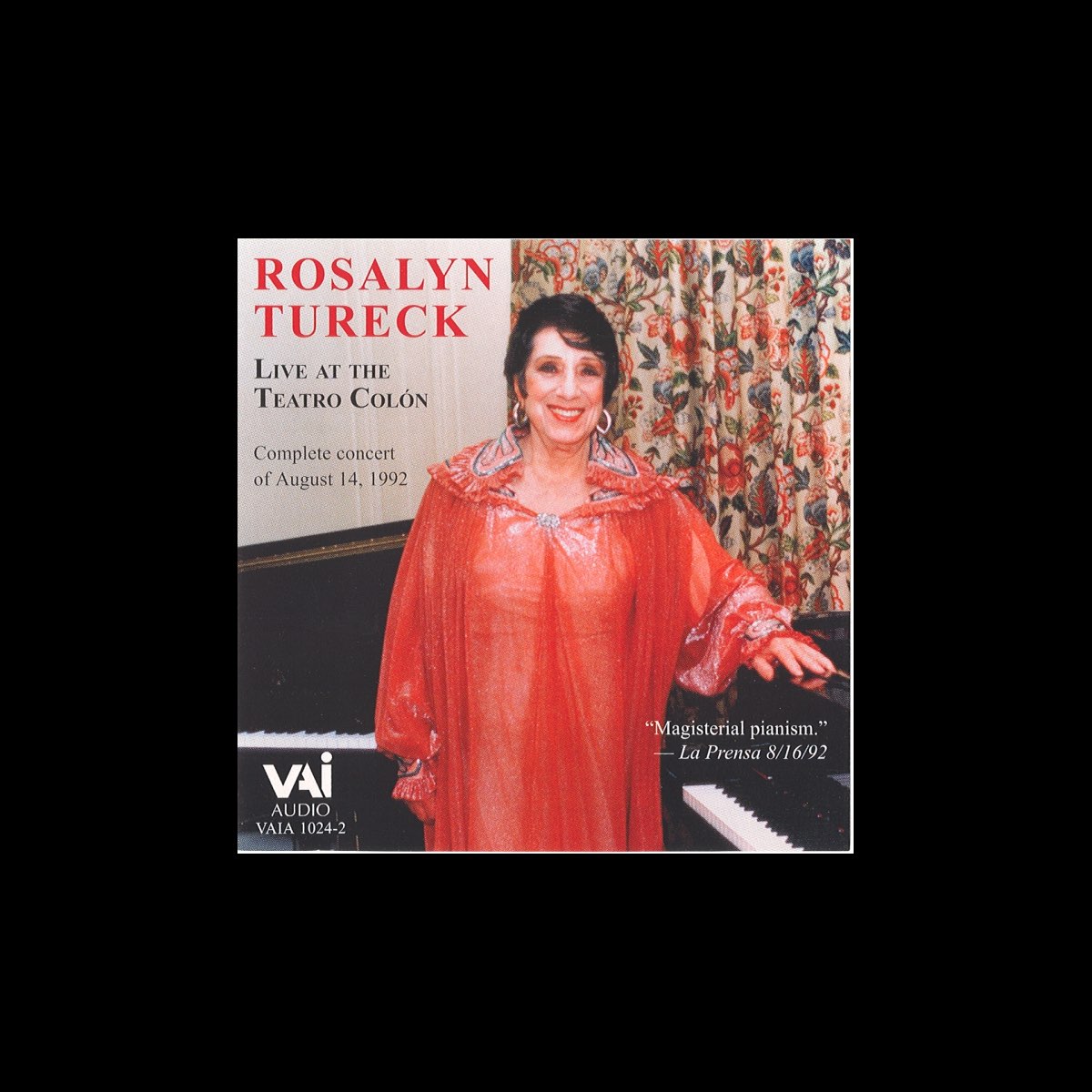 ‎Rosalyn Tureck - Live At The Tearto Colon - Album by Rosalyn Tureck - Apple Music