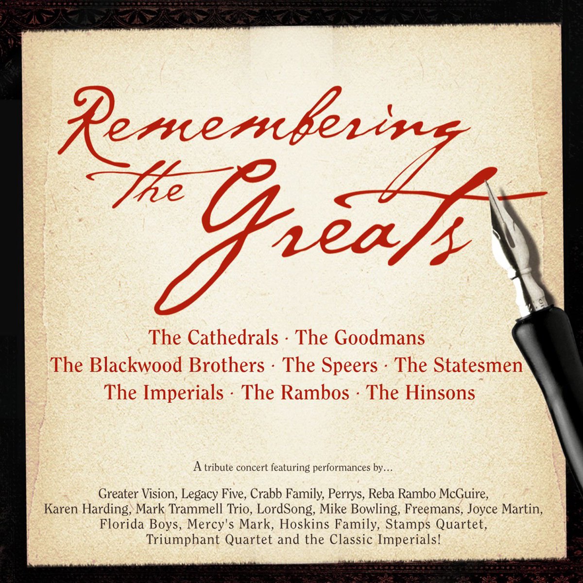 ‎Remembering the Greats (A Tribute Concert) - Album by Various Artists ...
