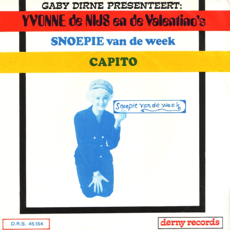 Snoepie Van De Week - Yvonne De Nijs & De Valentino's: Song Lyrics ...