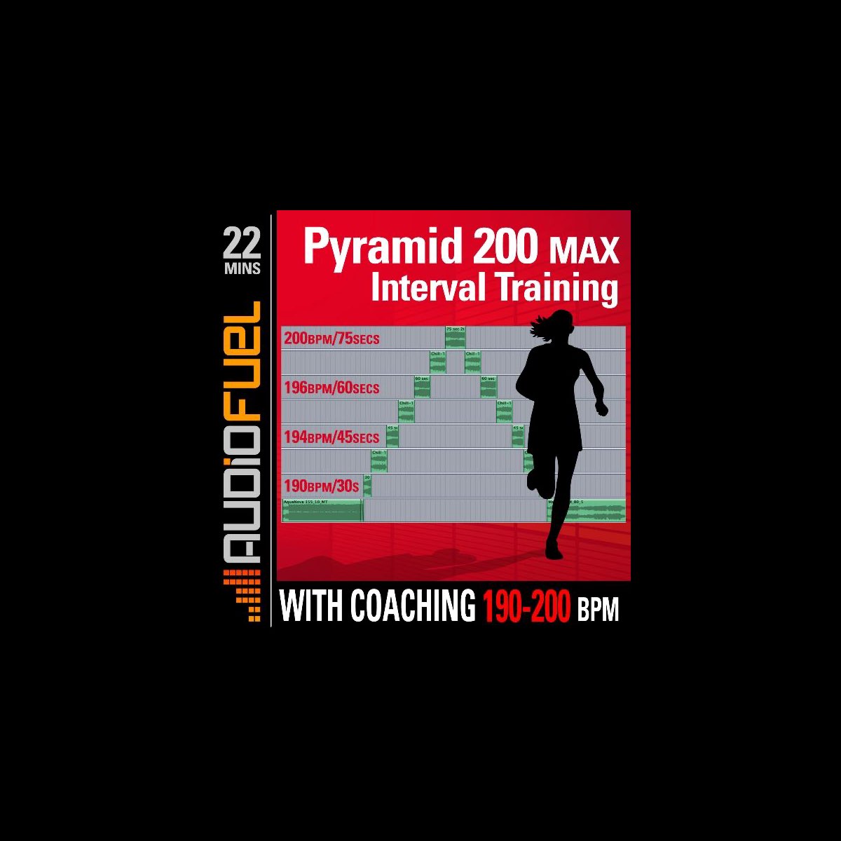 ‎Pyramid 200 Max High Intensity Interval Training - Album by AudioFuel ...