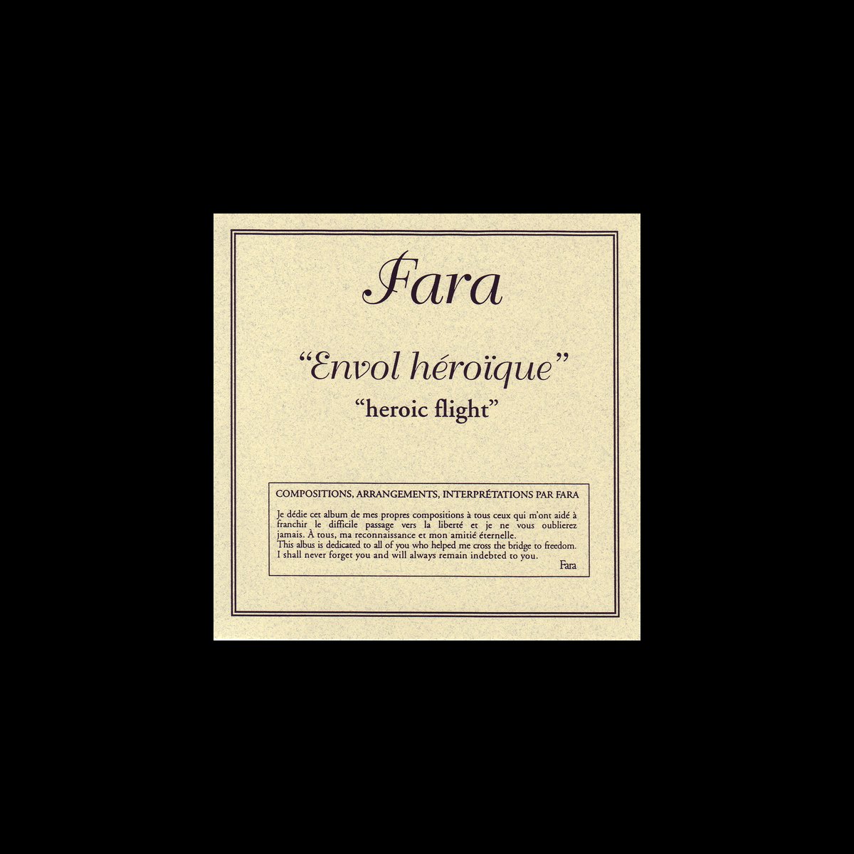 ‎Envol Héroïque - Album by Fara - Apple Music