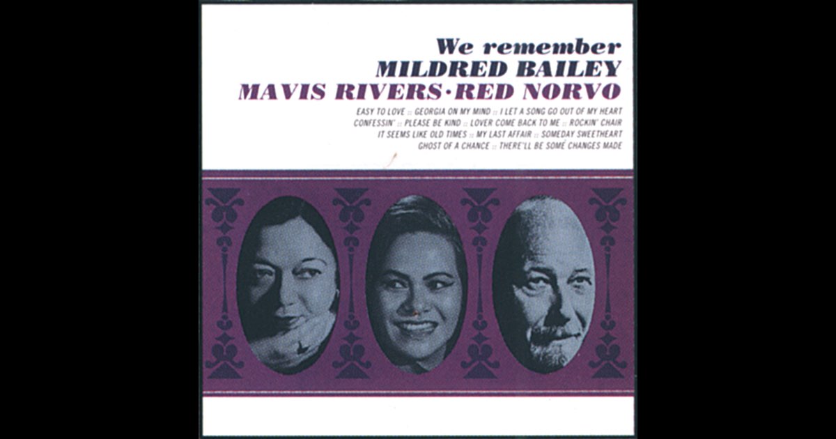 ‎We Remember Mildred Bailey - Album by Mavis Rivers & Red Norvo - Apple ...