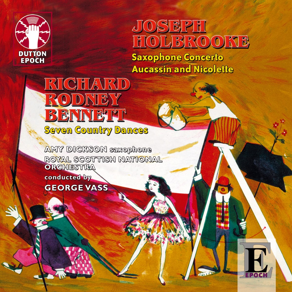 ‎Joseph Holbrooke: Saxophone Concerto - Richard Rodney Bennett: Seven ...