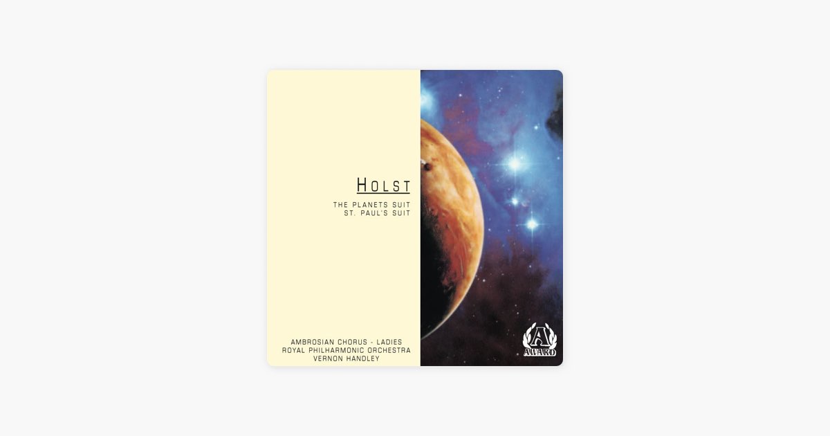 ‎The Planets Suite, Op. 32: Mars the Bringer of War – Titel von Ladies ...