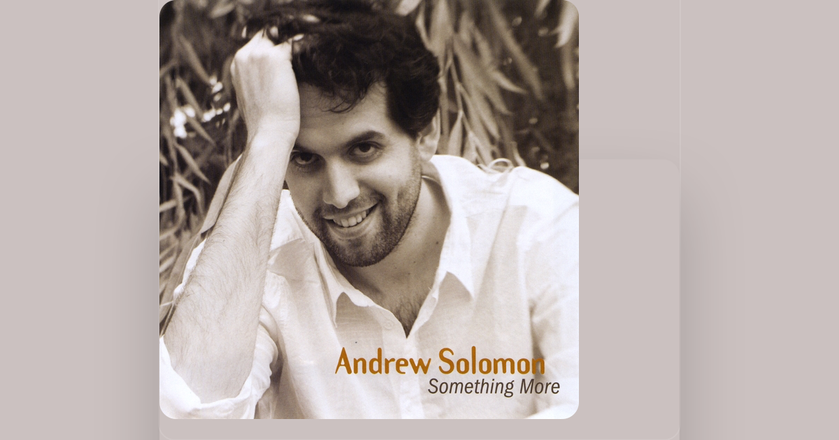 ‎Andrew Solomon on Apple Books