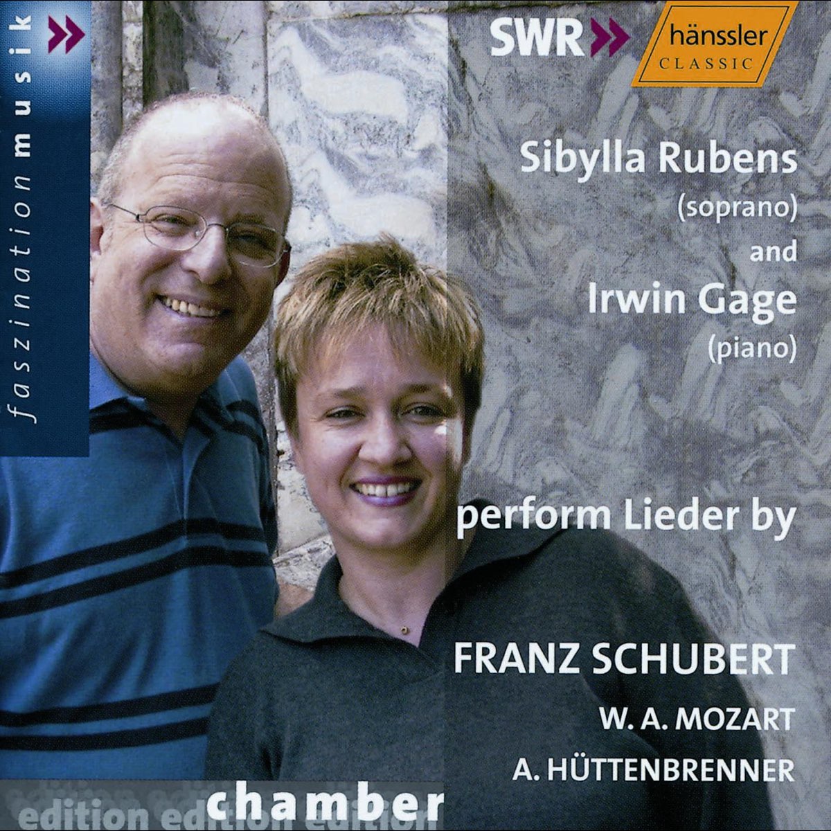 ‎Mozart - Schubert - Huttenbrenner: Lieder by Sibylla Rubens & Irwin ...