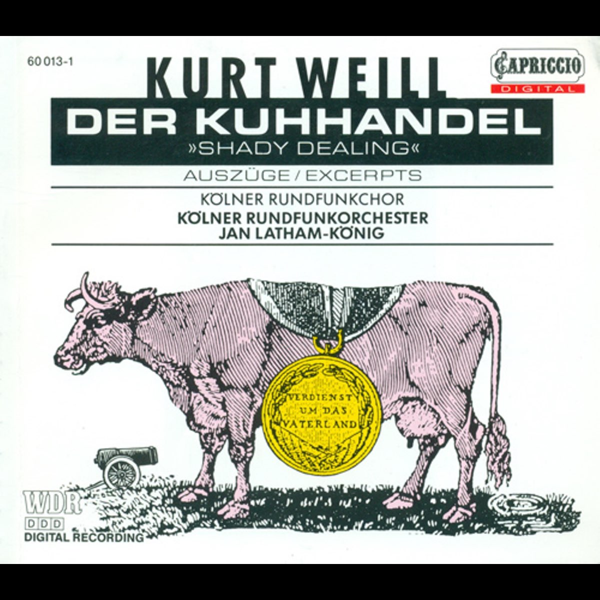 ‎Weill, K.: Kuhhandel (Der) [Opera] - Album by Lucy Peacock, Walter ...