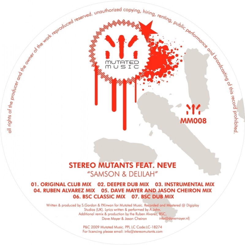 Samson & Delilah (Ruben Alvarez Mix) - Stereo Mutants: Song Lyrics ...