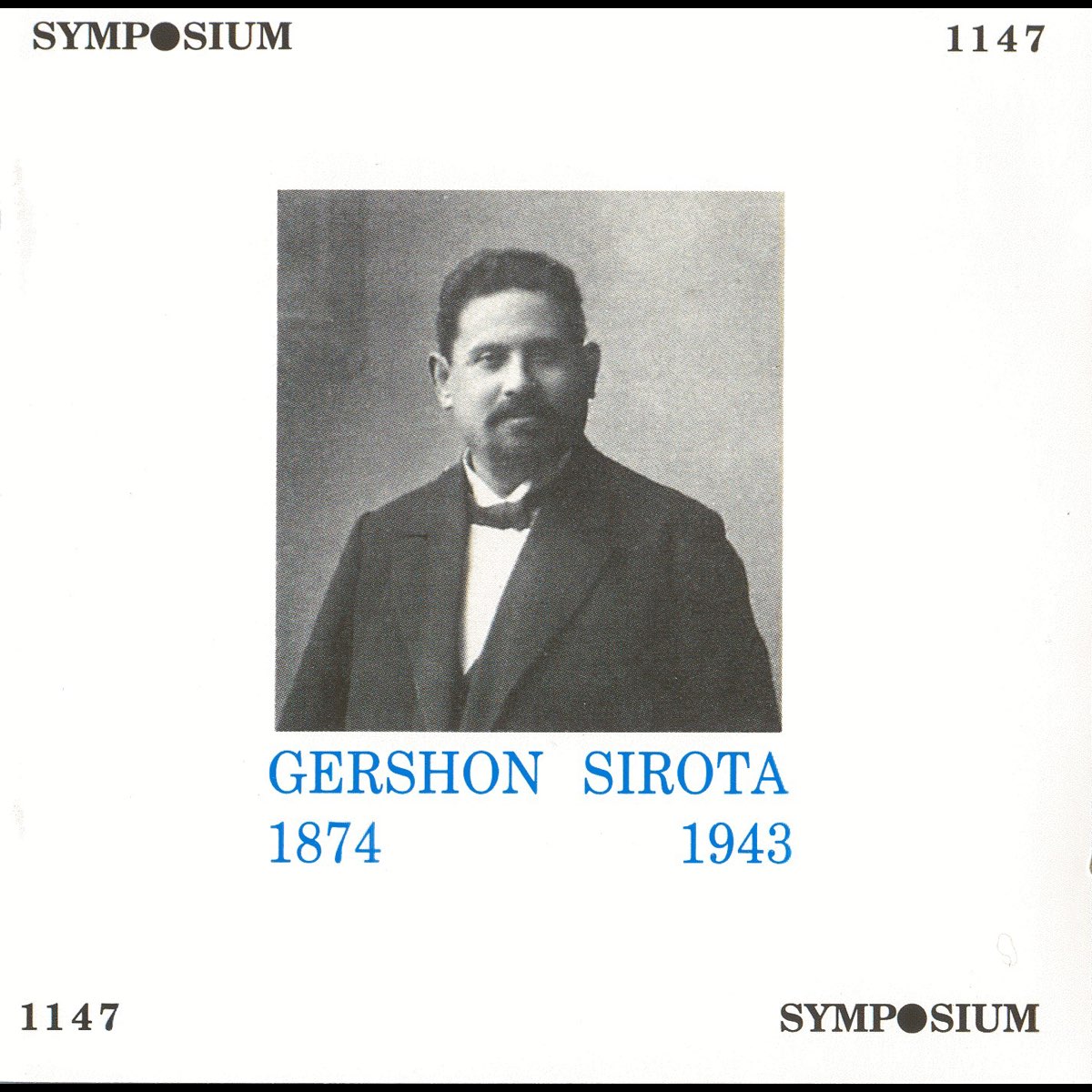 ‎The Great Cantors, Vol. 2: Gershon Sirota (1902-1932) - Album by ...
