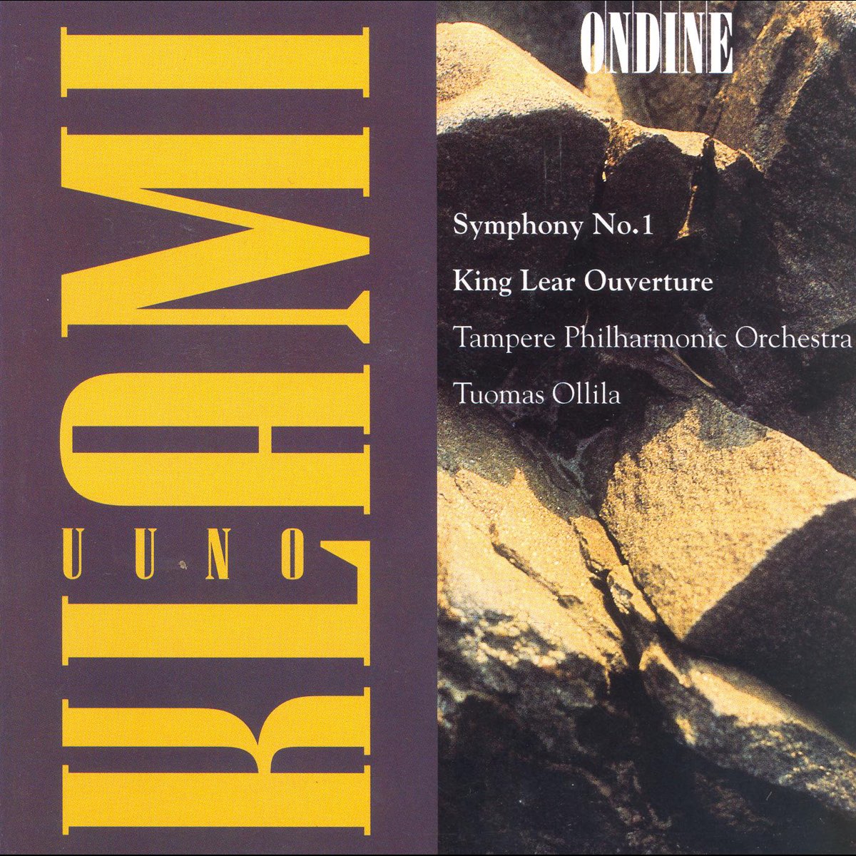 ‎Klami: Symphony No. 1, King Lear - Album by Tuomas Ollila-Hannikainen ...