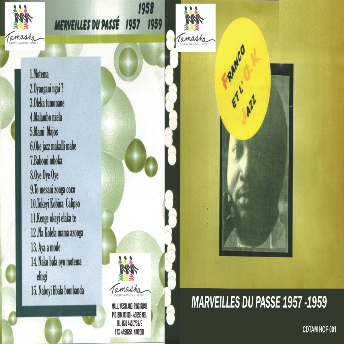 ‎Marveilles Du Passe 1957 - 1959 - Album by Franco Luambo - Apple Music
