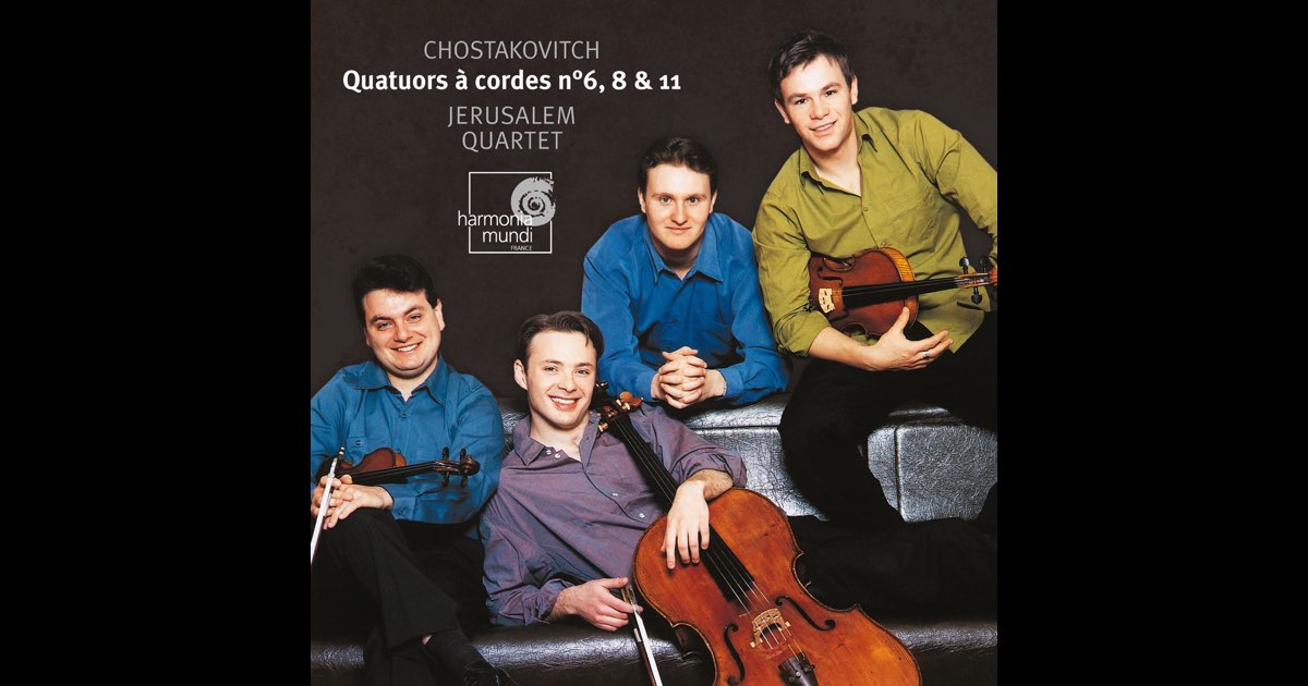‎Shostakovich: String Quartets Nos. 6, 8 & 11 - Album by Jerusalem ...