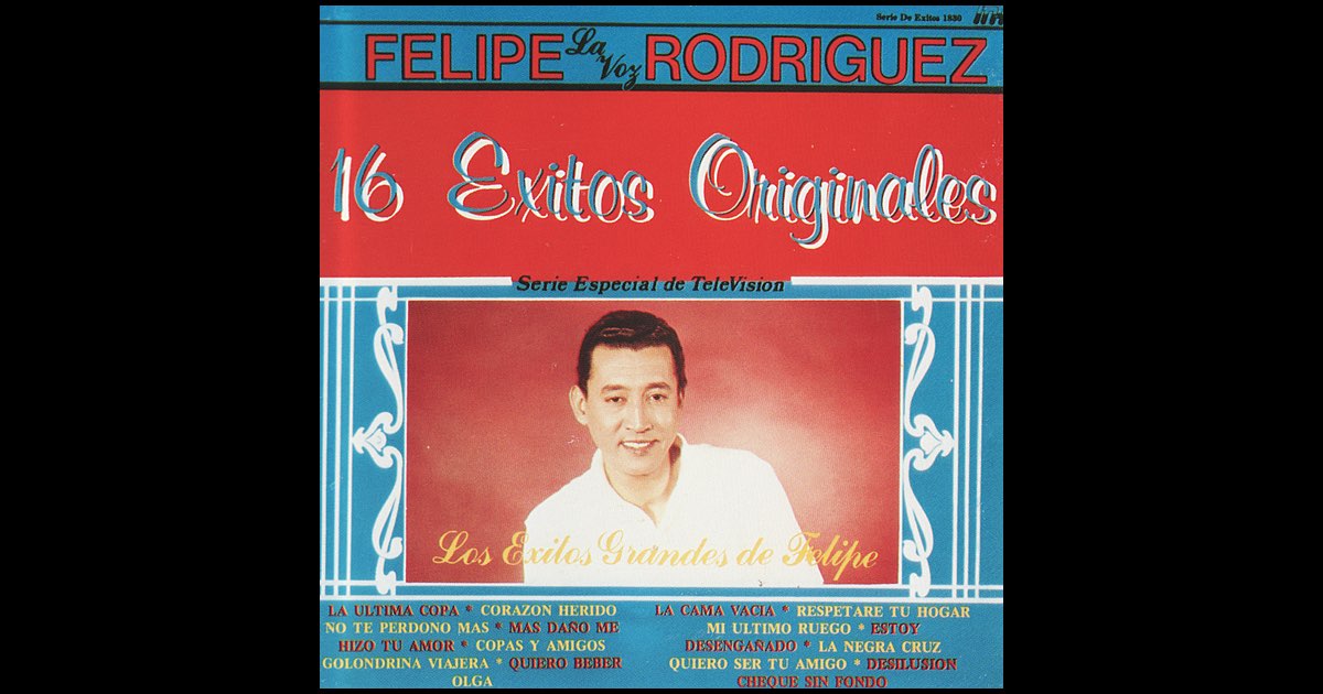 ‎Los Grandes Éxitos de Felipe 'La Voz' Rodriguez - Album by Felipe 'La ...