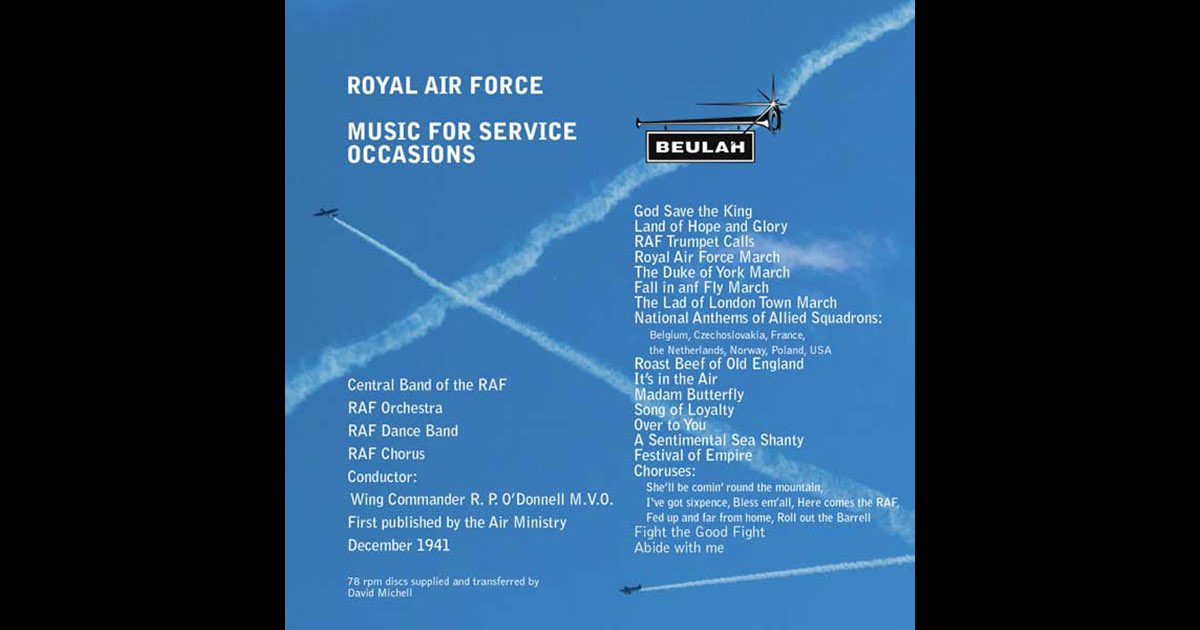 ‎RAF Music for Service Occasions - Album by The Central Band of the ...