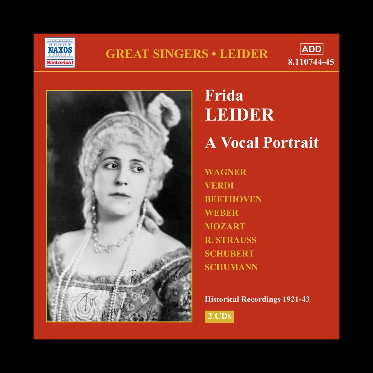 Frida Leider - A Vocal Portrait》- 弗里达 · 莱德尔的专辑 - Apple Music