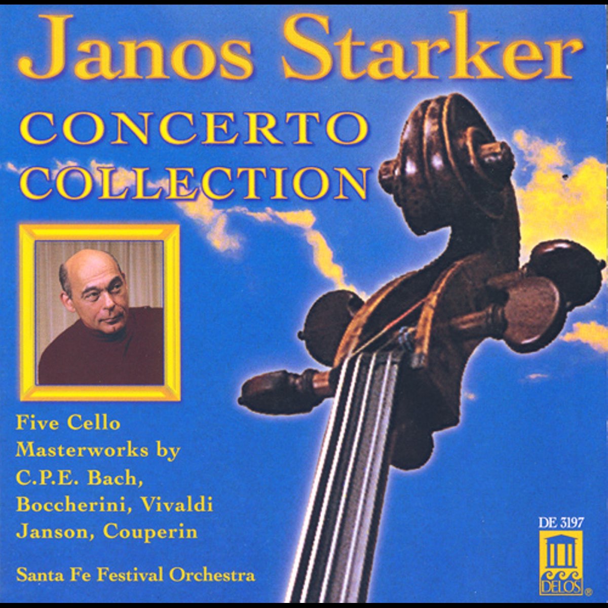 ‎Cello Recital: Janos Starker: C.P.E. Bach, Boccherini, Vivaldi, Janson ...