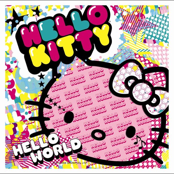 Hello Kitty Word Artwork