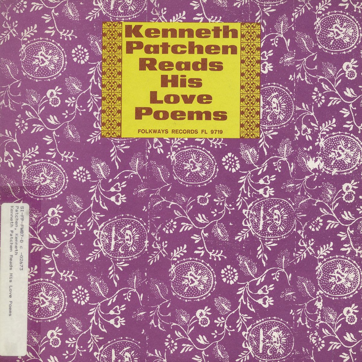 ‎Kenneth Patchen Reads His Love Poems — álbum de Kenneth Patchen ...