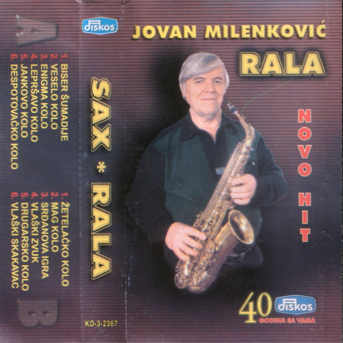 ‎Najlepsa Kola Na Saksofonu (Serbian Folklore Music) - Album by Jovan ...