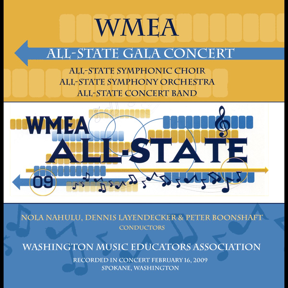 ‎Washington Music Educators All-State Music Festival 2009 All-State ...