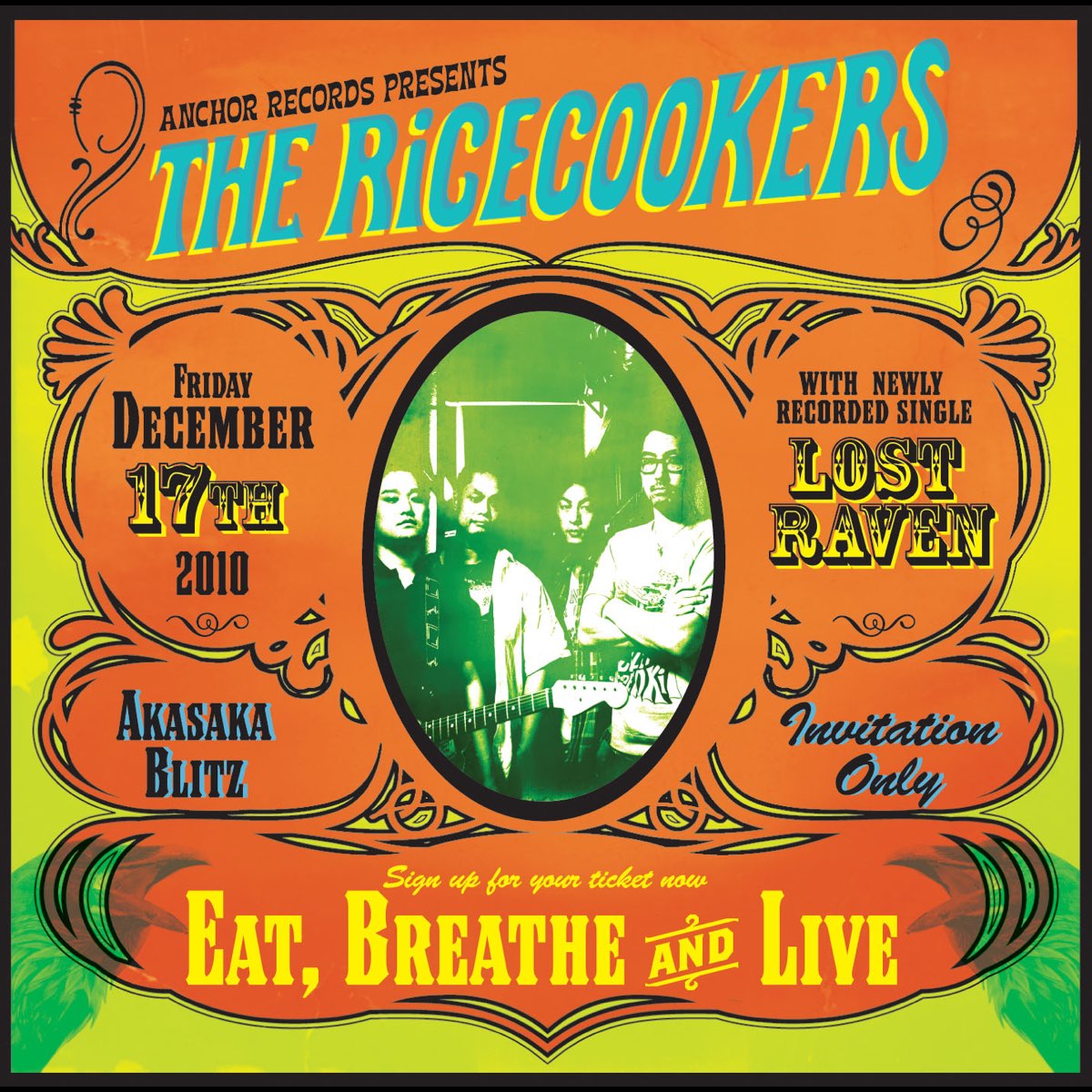 ‎Eat, Breathe and Live - THE RiCECOOKERSのアルバム - Apple Music