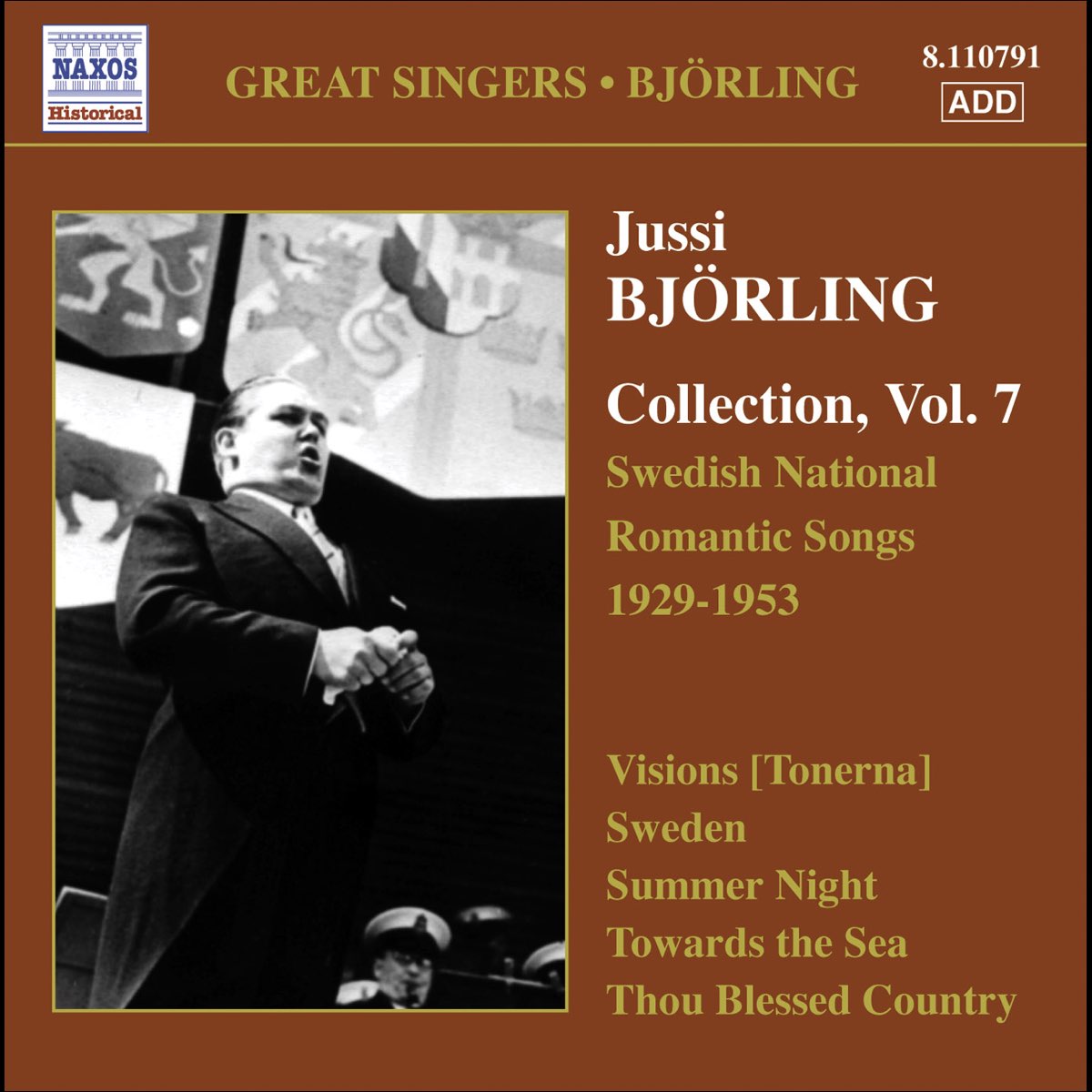‎Bjorling Collection, Vol. 7 - Swedish National Romantic Songs (1929 ...