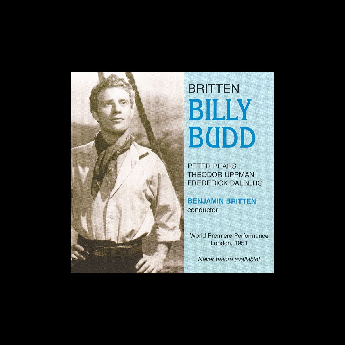 ‎Billy Budd (Opera In Four Acts (World Premier Performance - December 1 ...