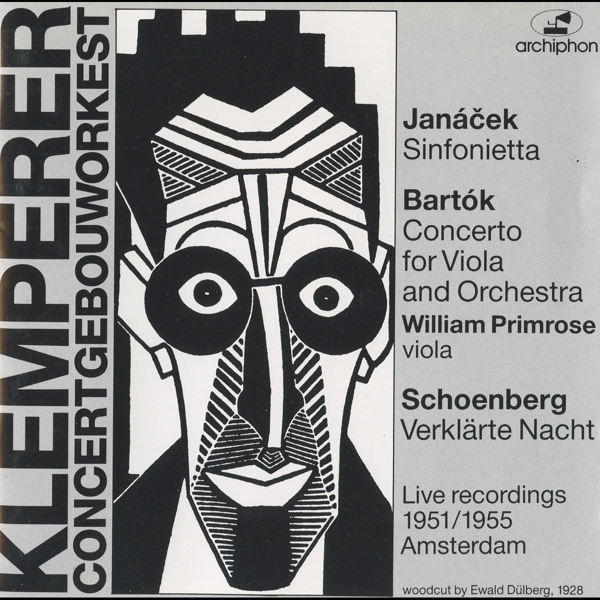 ‎Klemperer Concertgebouworkest (1951, 1955) - Album by Otto Klemperer ...