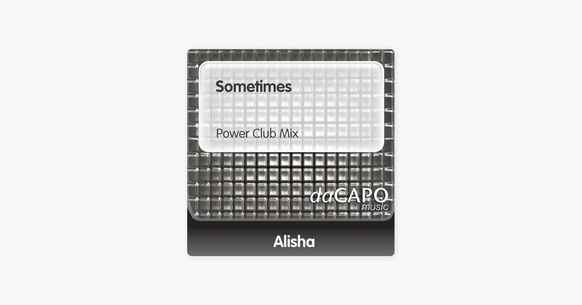 ‎Sometimes - Single - Album by Alisha - Apple Music