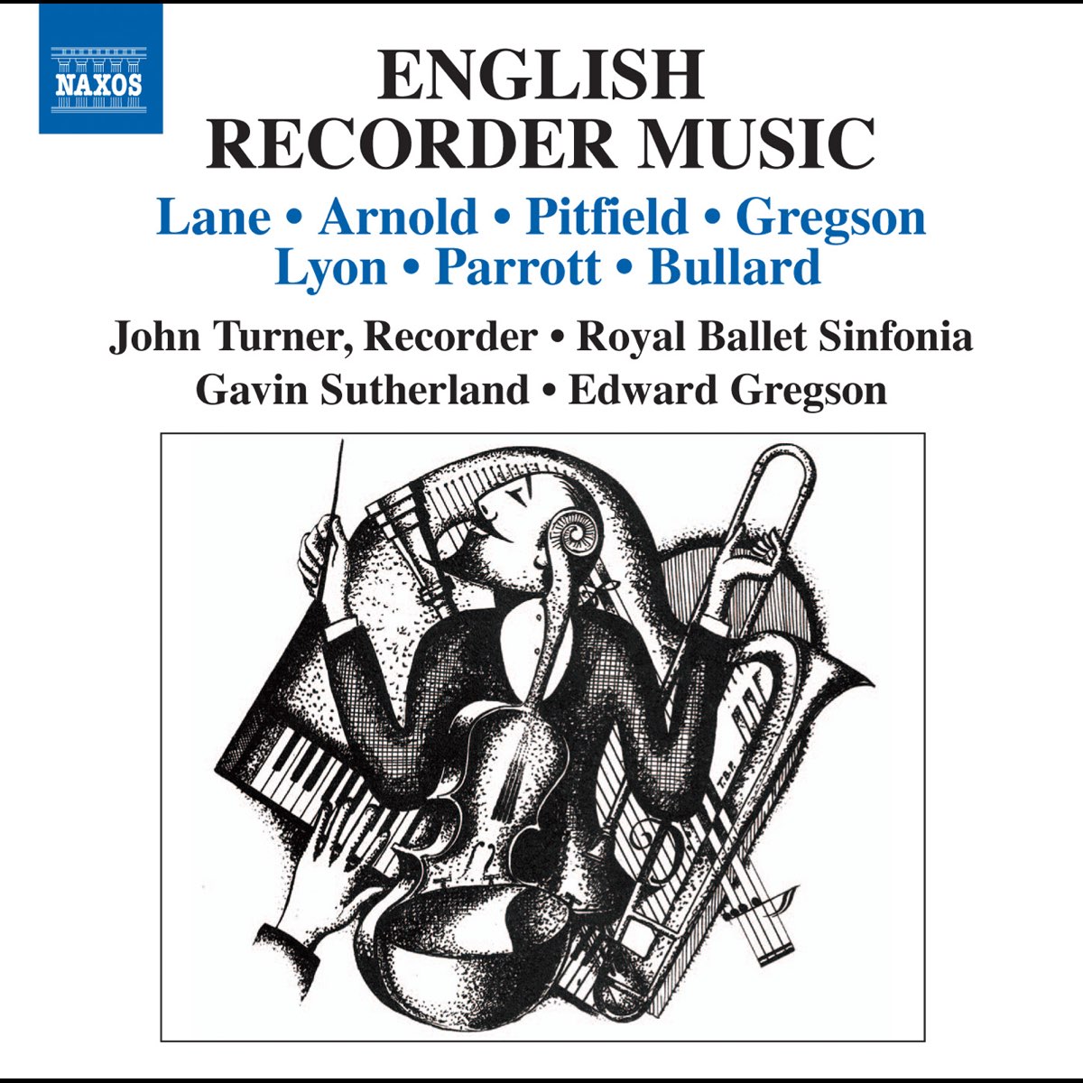 English Recorder Music》- Royal Ballet Sinfonia, 约翰・特纳, Gavin Sutherland ...