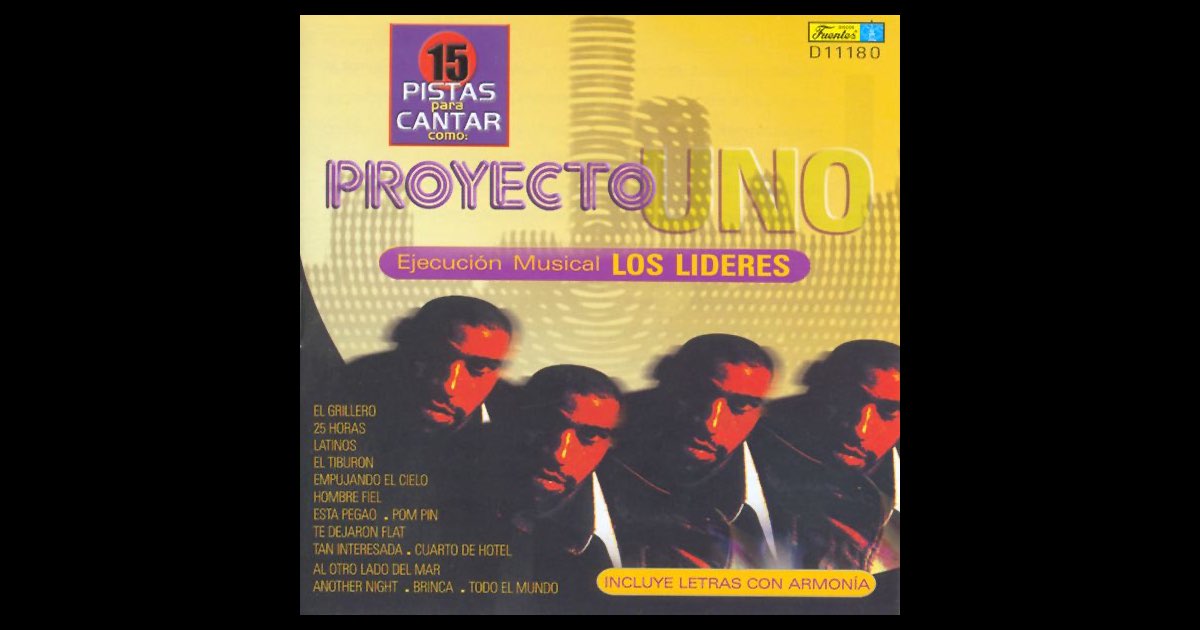 ‎Cantar Como - Sing Along: Proyecto Uno - Album by Los Lideres - Apple ...